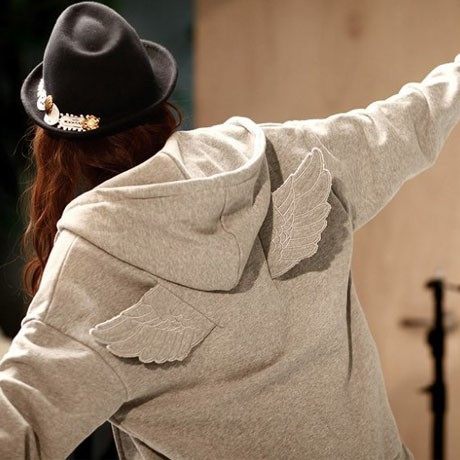 Lovely Wing Sweater Hoodie on Luulla